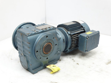 Sew Eurodrive DFT90L4-KS W/ SAF67DT90L4-KS Motor