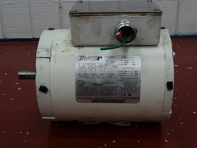 Reliance P56X4706M Electric Motor 1/2HP 3PH 1725RPM FR:FB56C Shaft 5/8"