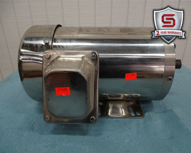 Dayton 6WY48A Motor 2HP 3480RPM 3PH 190-460VAC 4.8-2.75A 50/60Hz 56HC ...