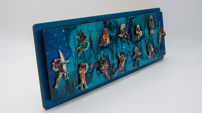 ElfQuest Father Tree Pin Backer — Holds All 12 ElfQuest Aluminum Pins