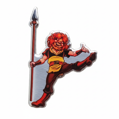 ElfQuest Pike Aluminum Pin