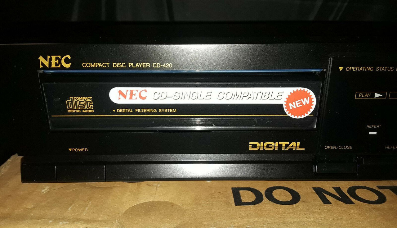 NEC CD420BU Digital Audio Component | Compact Disc Player (New!) - Wolf ...