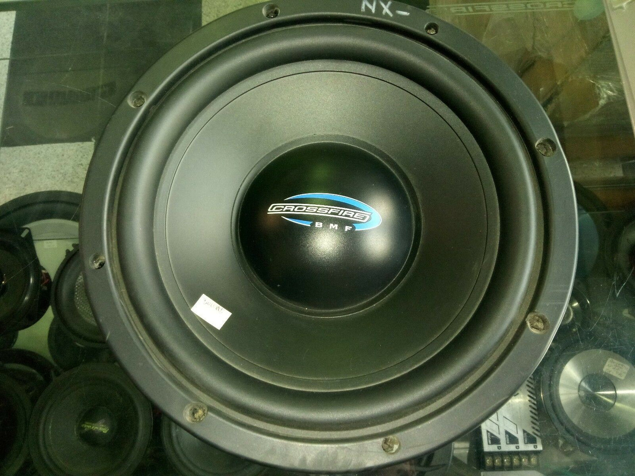 CROSSFIRE W10D CAR SUBWOOFER 10' 4OHM - Wolf's Big Bad Garage
