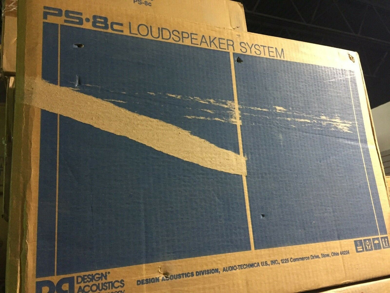 Design Acoustics PS-8c Speakers PAIR NEW IN BOX!!! RARE VINTAGE! point ...