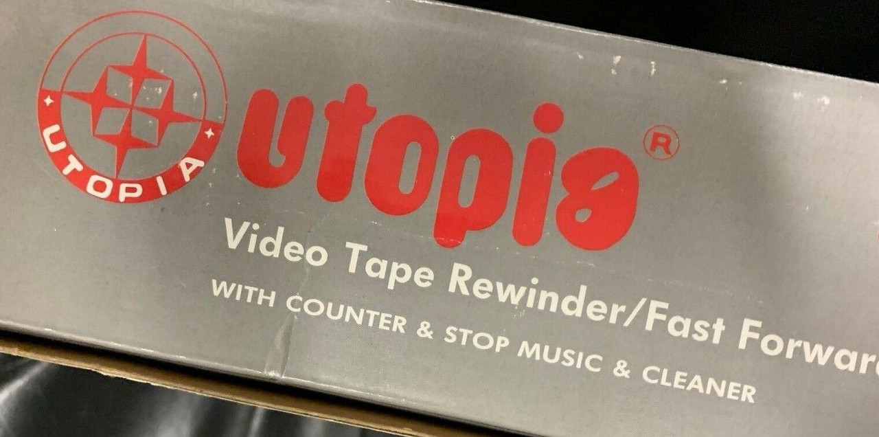 NEW UTOPIA 512 BETA Video Cassette Tape Rewinder Auto Stop Eject Fast ...