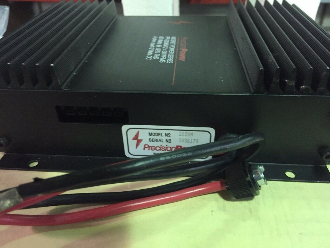 PRECISION POWER PPI-2030M Amplifier - OLD SCHOOL CLASSIC - Wolf's Big ...