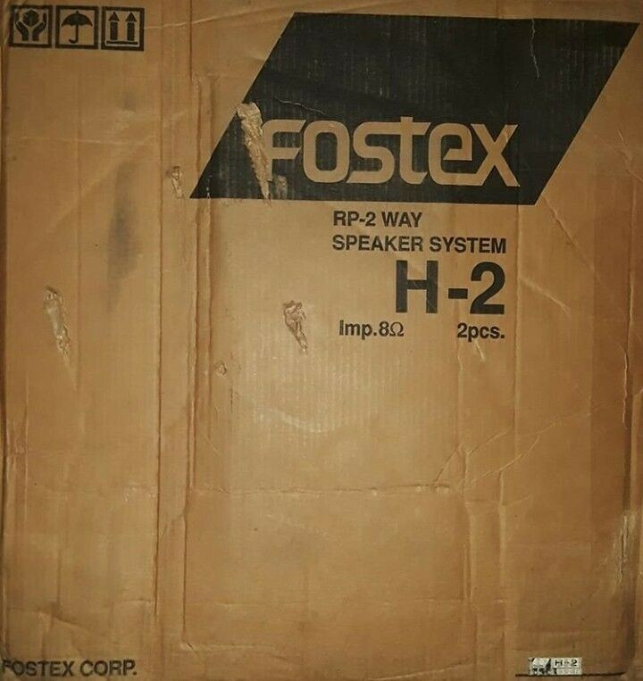 Fostex H-2 RP-2Way Speaker System (Brand New!) - Wolf's Big Bad Garage