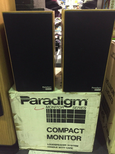 PARADIGM Compact Monitor Audiophile Stereo Performance Series SPEAKERS ...