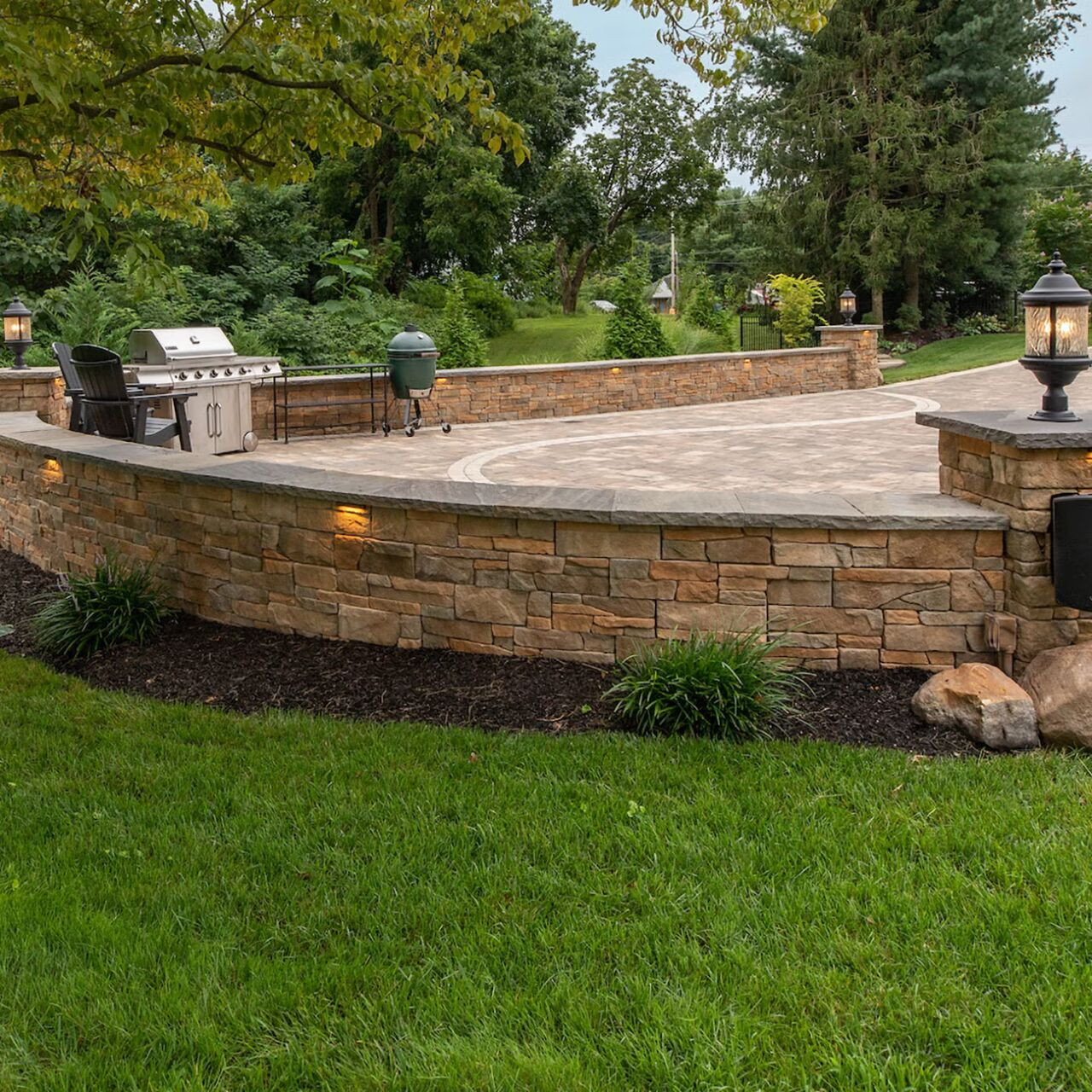 Belgard - Cast Stone Wall Ledgestone Corner 3pc SRW