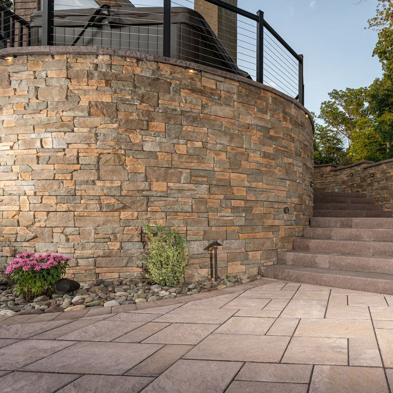 Belgard - Cast Stone Wall Ledgestone 7" x 16" 75mm Durafusion FSW