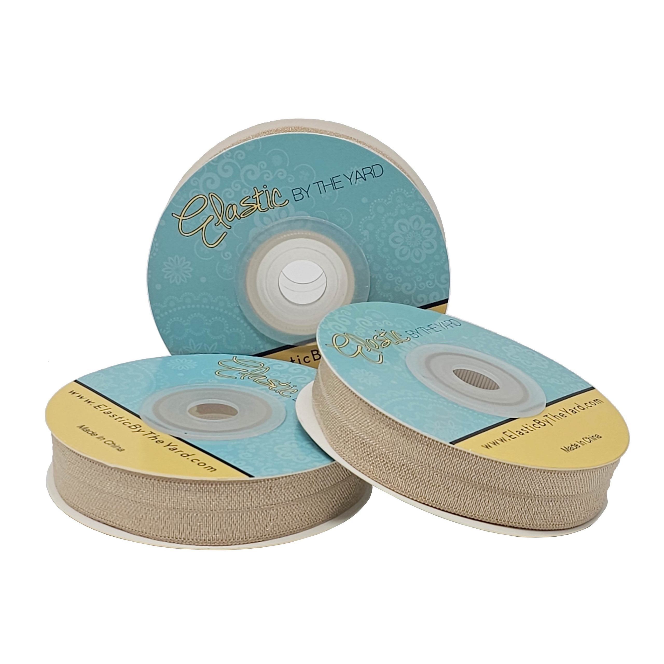 Solid Color Fold Over Elastic