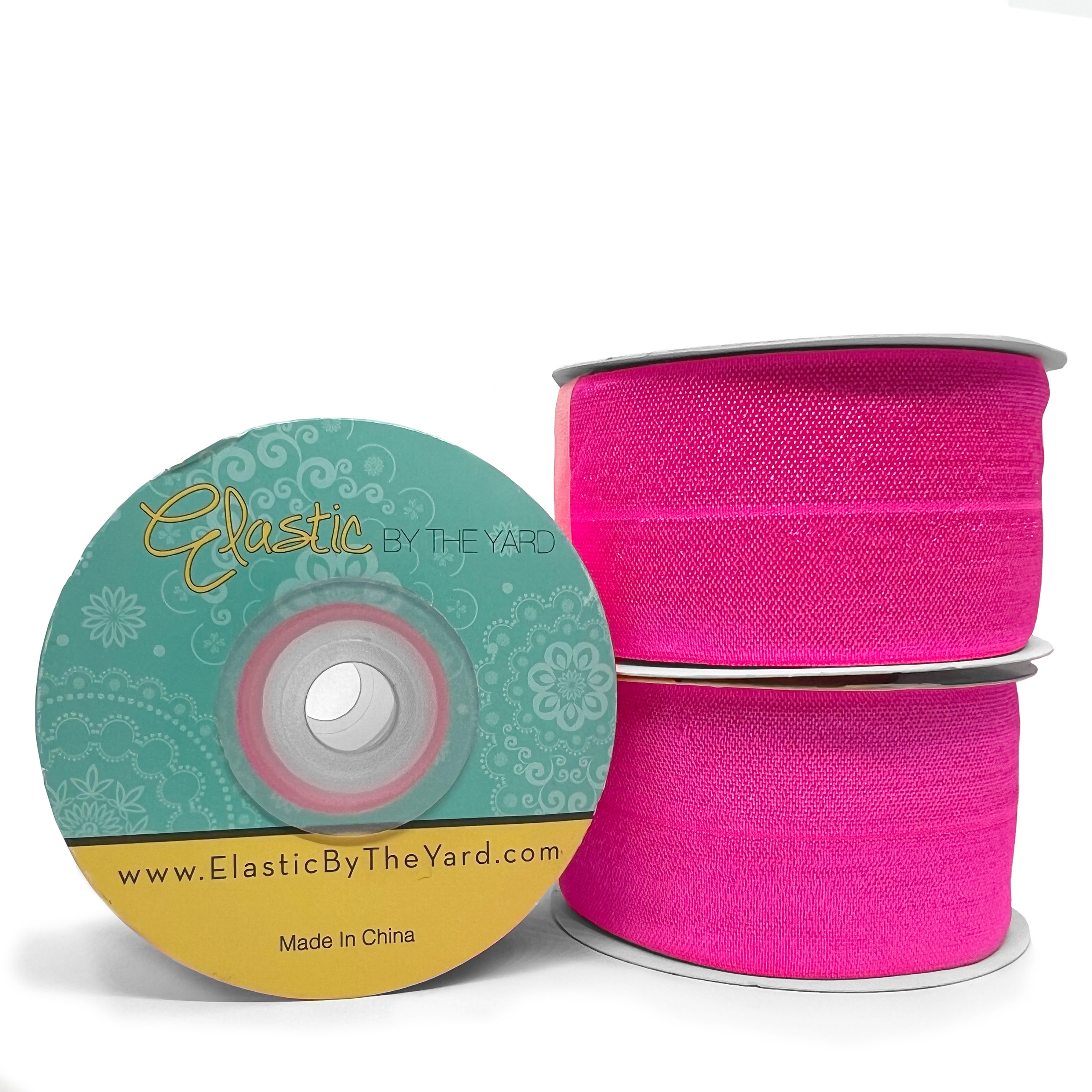 Solid Color Fold Over Elastic