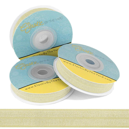 Pineapple Slice | 15mm Wide Fold Over Elastic | Elastic By The Yard