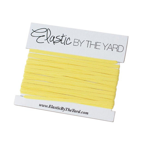 Bright Yellow Skinny Elastic