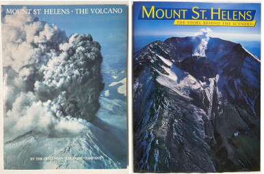 Mount St. Helens x 2: The Volcano + The Story Behind the Scenery [B0989 ...