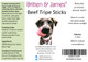 Beef Tripe Sticks for Dogs 950g - Britten & James