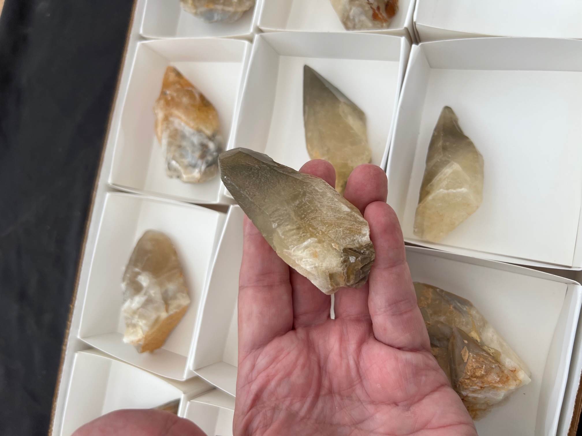 Yellow Calcite from Morocco - Botanic Wonders