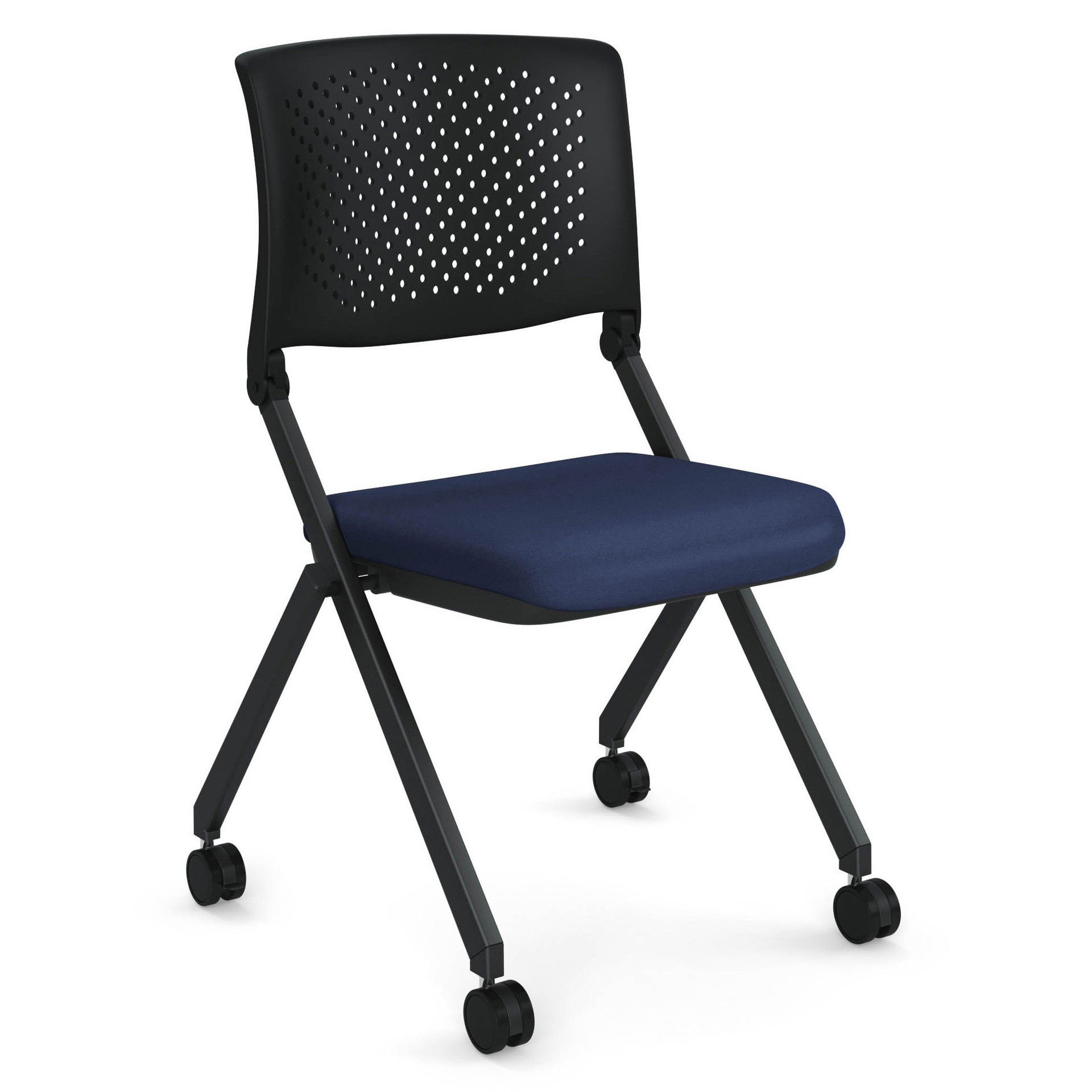 OfficeSource | Julep | Armless Nesting Chair with Fabric Seat - COE ...