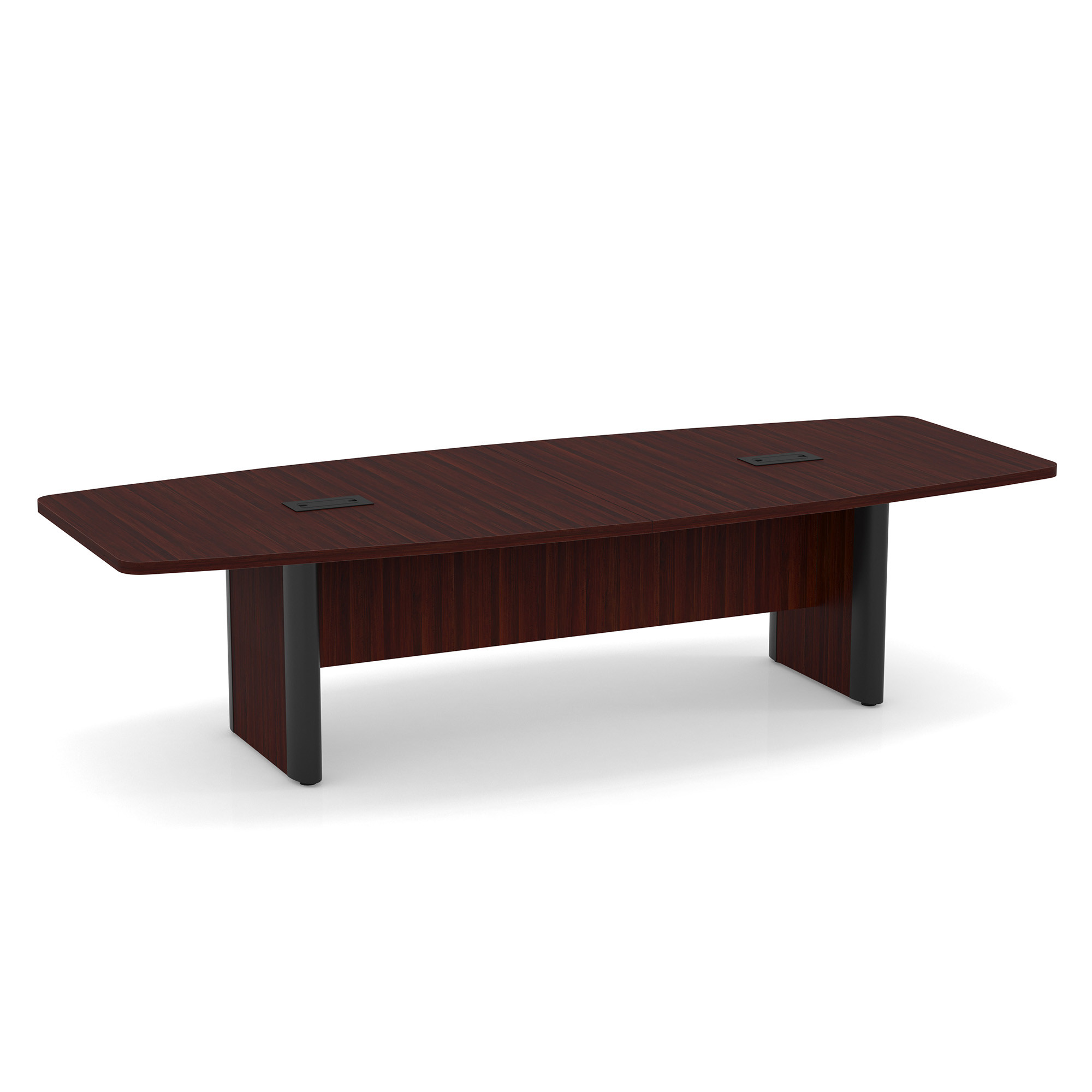 OfficeSource | OS Conference Tables | Boat Shaped Conference Table with ...