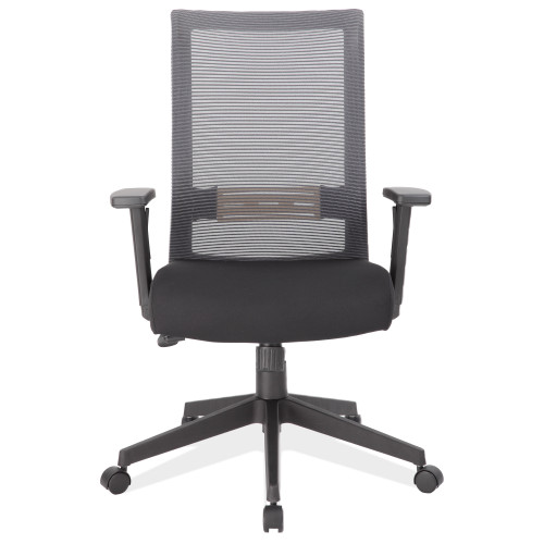 OfficeSource | Interchangeable | Mesh High Back Task Chair with Black ...