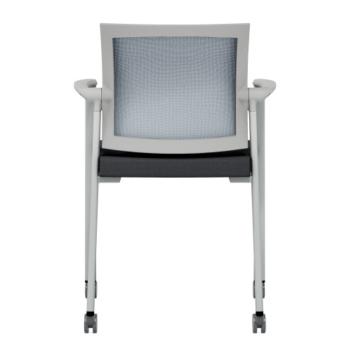 OfficeSource | Oslo | Mesh Back Stacking Guest Chair - COE Distributing