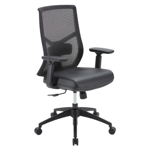 OfficeSource Starlight High Back Basic Task Chair with Black Frame ...