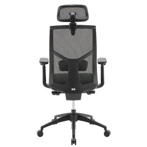 OfficeSource Starlight High Back Max Task Chair with Black Frame and ...