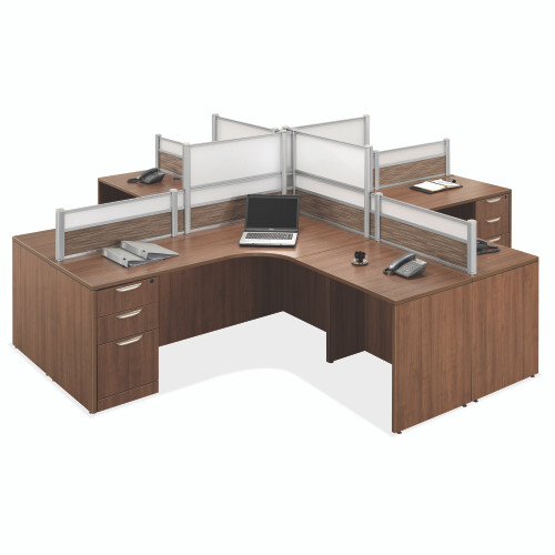 OfficeSource | Borders II Collection| Whiteboard Panel 36"W x 12"H ...