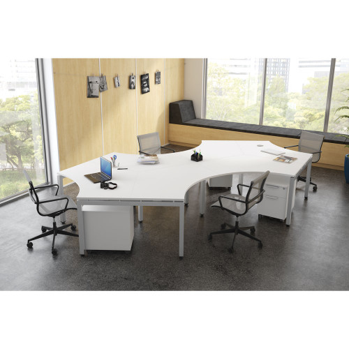 OfficeSource Variant Collection Unite Leg Base - 48" - COE Distributing