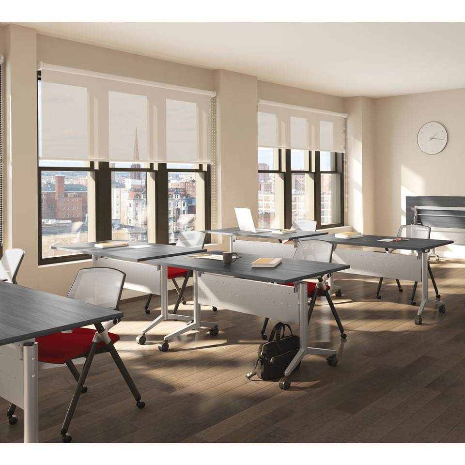 OfficeSource Training Tables by OfficeSource Post Leg with Glides - COE ...
