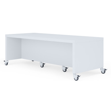 OfficeSource Sofia Low Mobile Collaboration Table - 72"W - COE Distributing