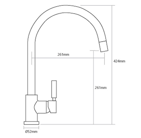 Caple Aspen Spray Kitchen Tap - Taps.co.uk