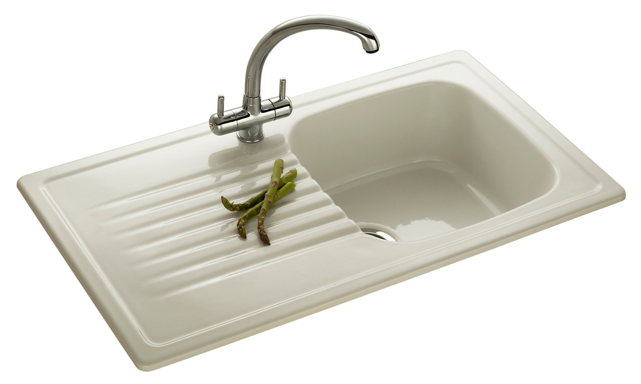 Franke Elba ELK611 Ceramic White Kitchen Sink - Taps.co.uk