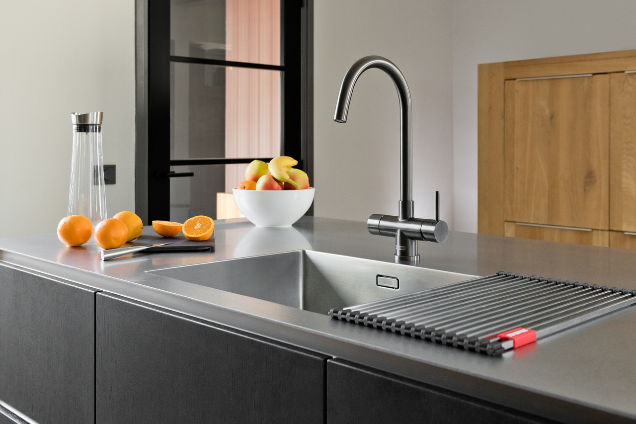 Franke Minerva Helix 4 in 1 Electronic Kettle Tap Complete with Filter ...