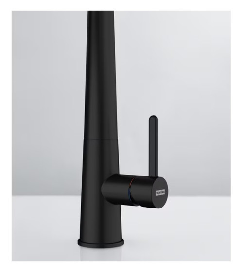 Franke Icon Semi-Pro Black Pullout Kitchen Mixer Tap | Taps.co.uk