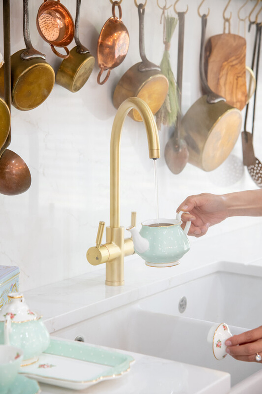 Rangemaster Geo Intense 4 In 1 Mixer Tap And Boiler | taps.co.uk