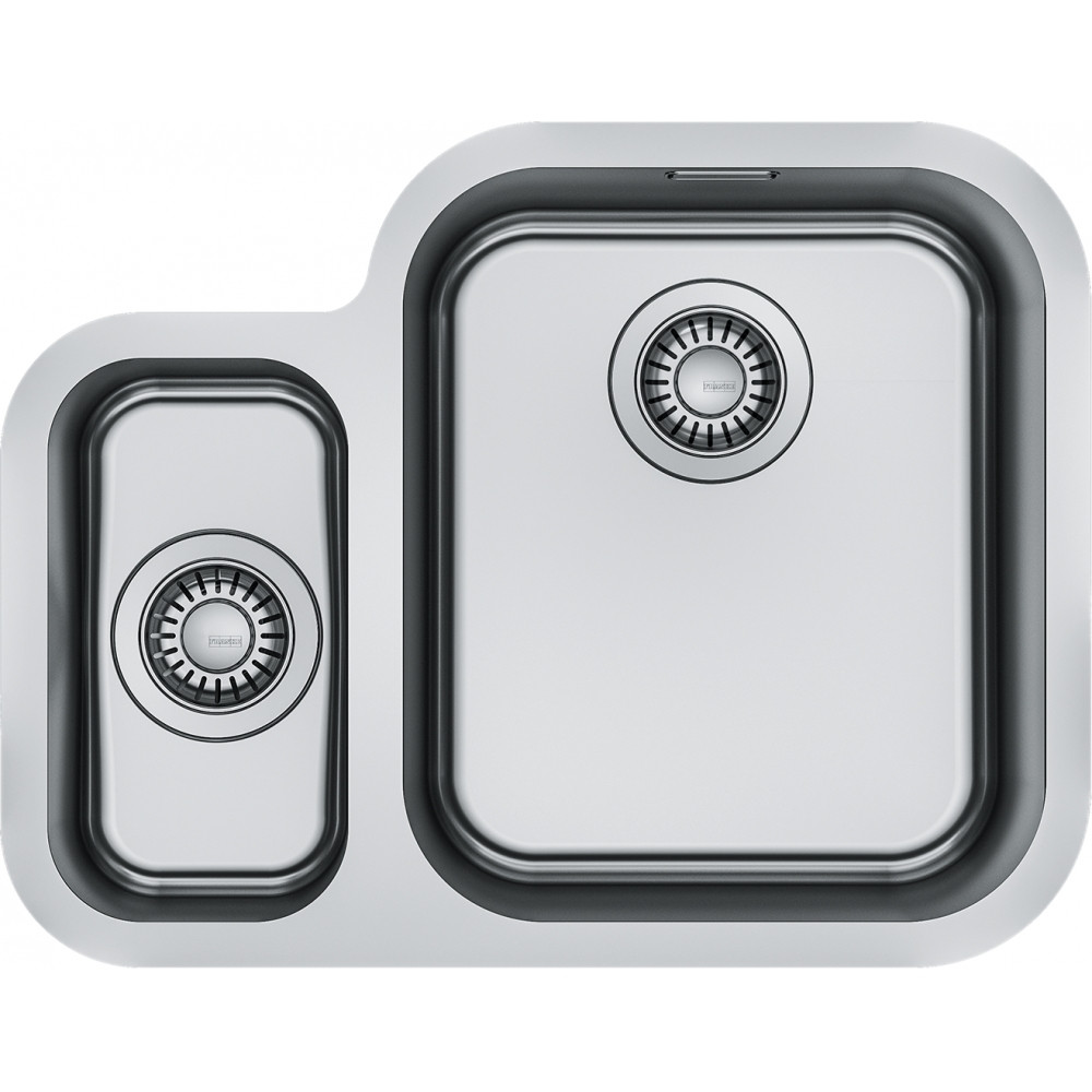 Franke Smart SRX 160 1.5 Bowl Stainless Steel Undermount Kitchen Sink ...