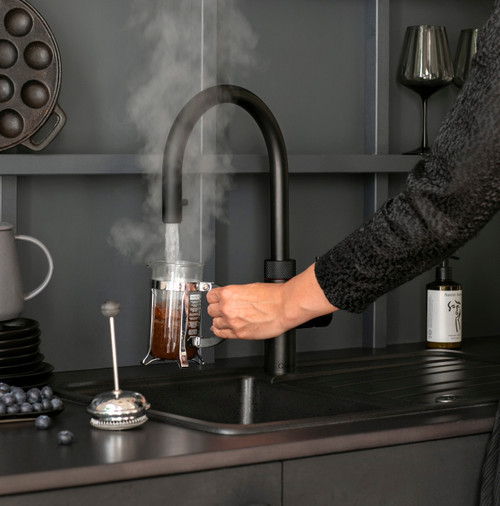 Quooker Tap Flex Black | Instant Boiling Water Tap | Boiling Tap
