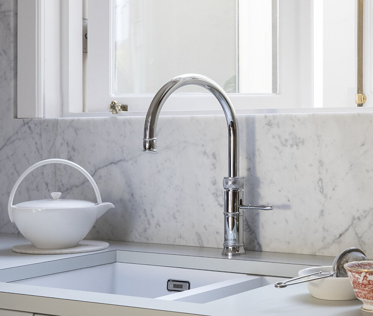 Quooker Tap Classic Fusion Round Chrome | Instant Boiling Tap