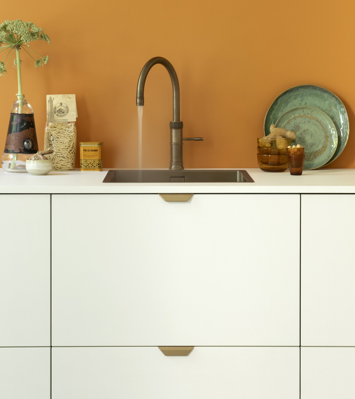 Quooker Tap Classic Fusion Round Patinated Brass | Boiling Tap