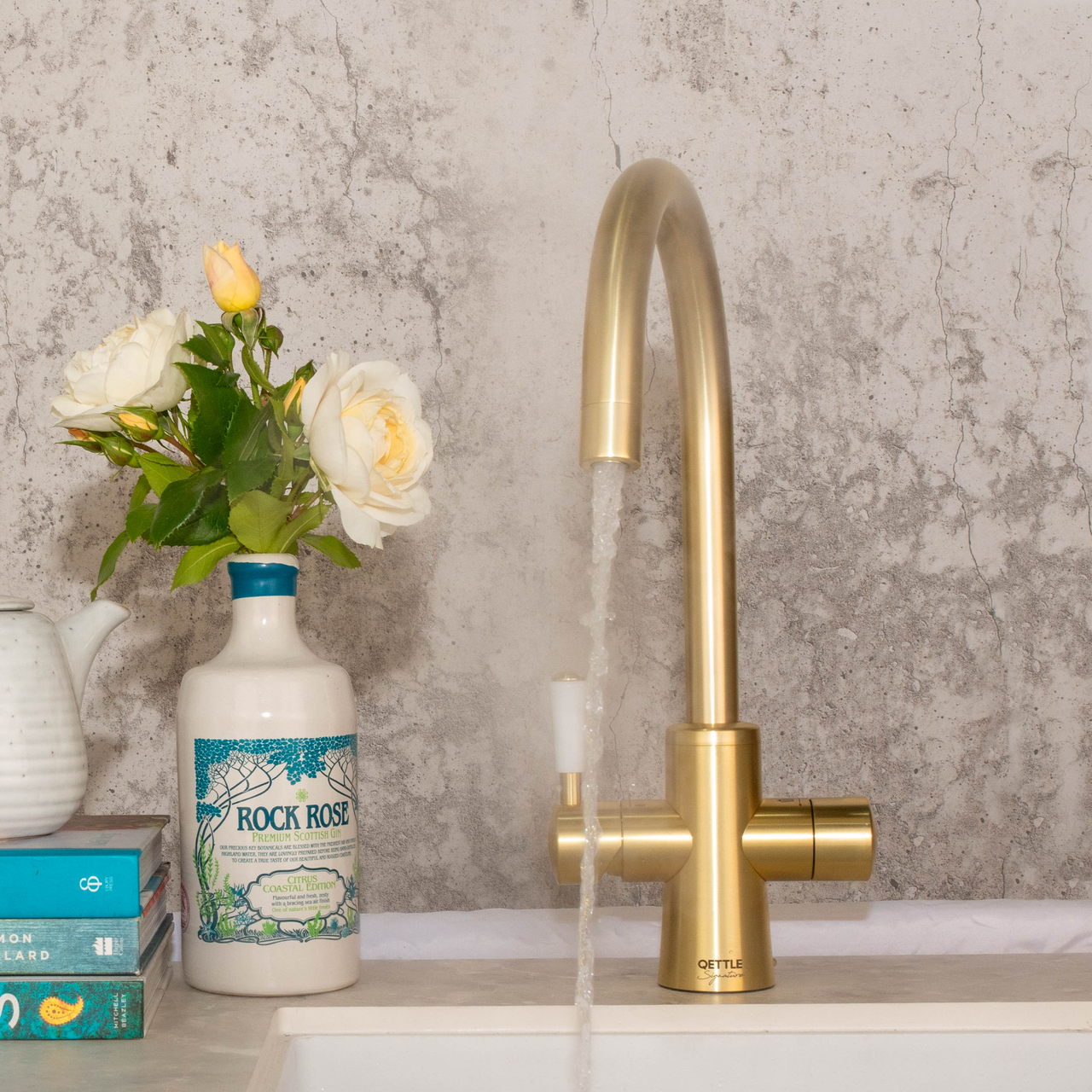Brass 4-in-1 Boiling Water Tap with 7L Tank