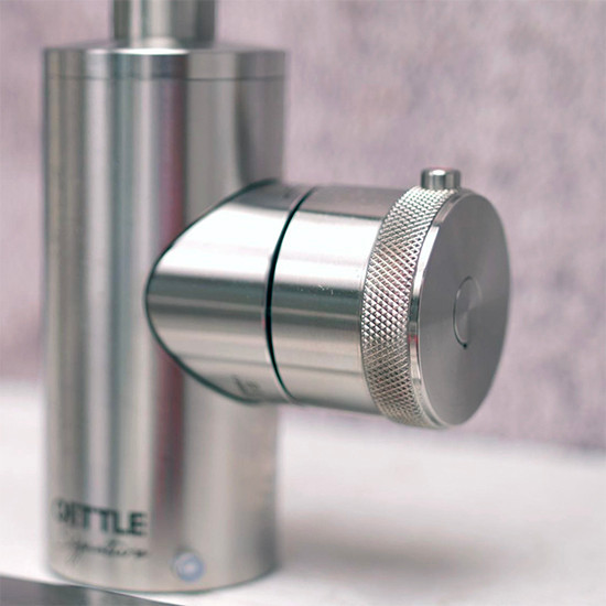 Mini 2-in-1 Boiling Water Tap in Stainless Steel for Kitchen