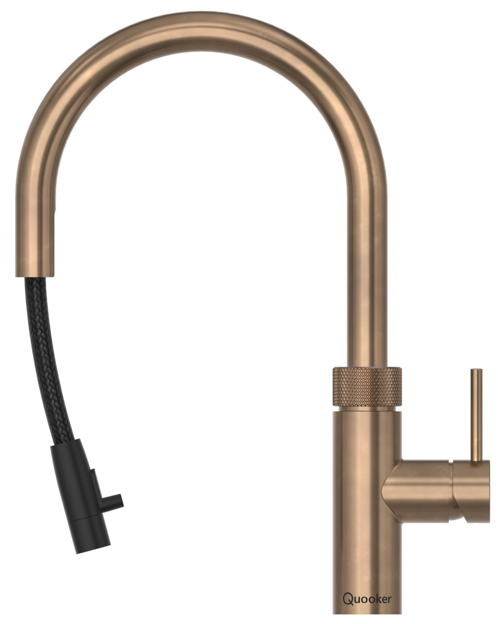 Quooker Tap Flex Patinated Brass Boiling Tap | Instant Boiling Water Tap