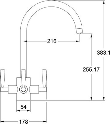 Franke FilterFlow Olympus Filter Tap - Taps.co.uk