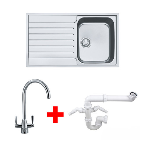 Franke Sink, Doric Mixer Tap, Plumbing Kit Combo | taps.co.uk