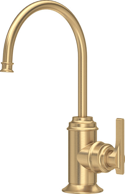 Southbank Mini Filtration Kitchen Tap - Satin Brass | taps.co.uk
