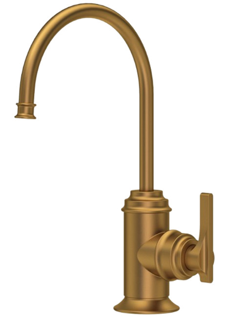 Southbank Mini Filtration Kitchen Tap - Aged Brass | taps.co.uk