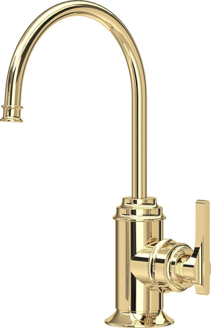 Southbank Mini Filtration Kitchen Tap - Polished Brass | taps.co.uk