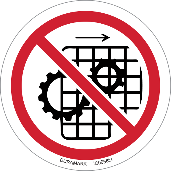Machine Safety Labels | Caution Warning Danger Labels | DuraMark