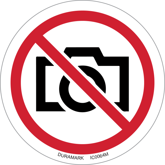 Prohibited Labels - ISO Circles | DuraMark